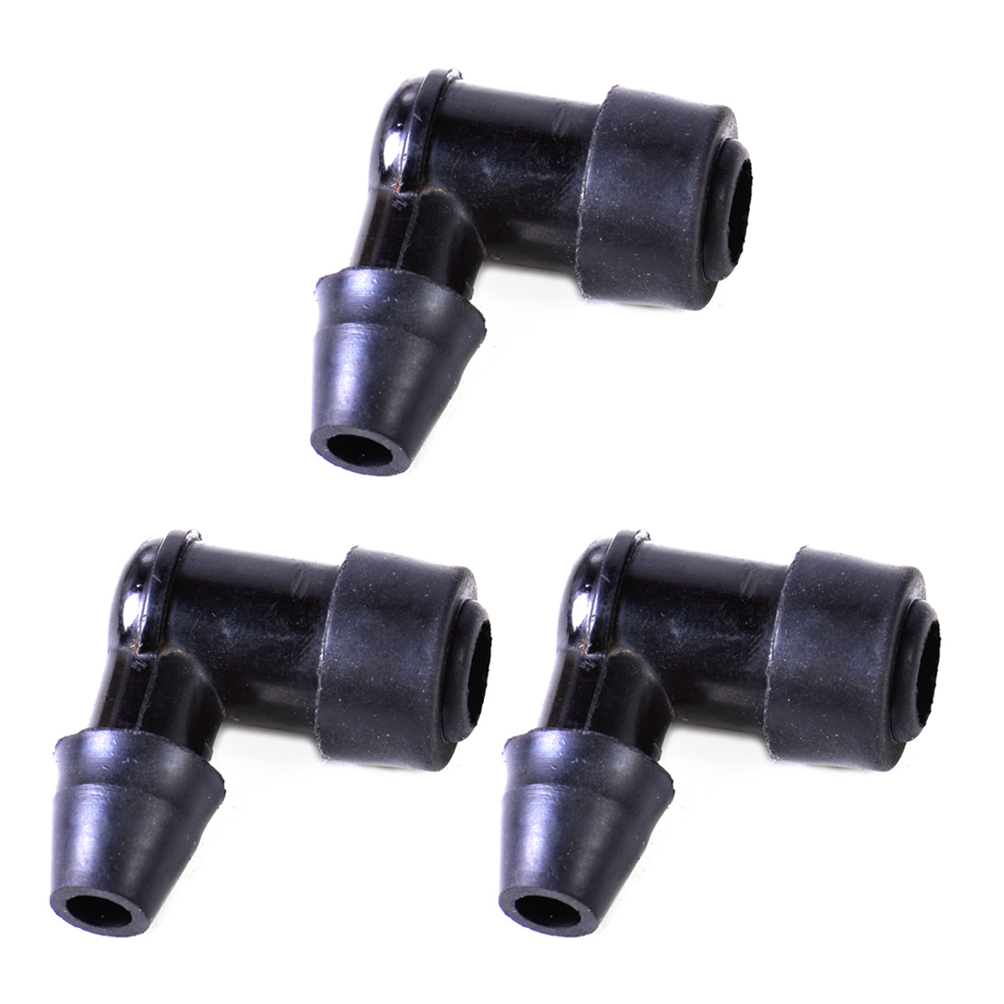 3x NON- RESISTOR Spark Plug CAPS fr MOTORCYCLE Dirt Bike ATV SMALL ...