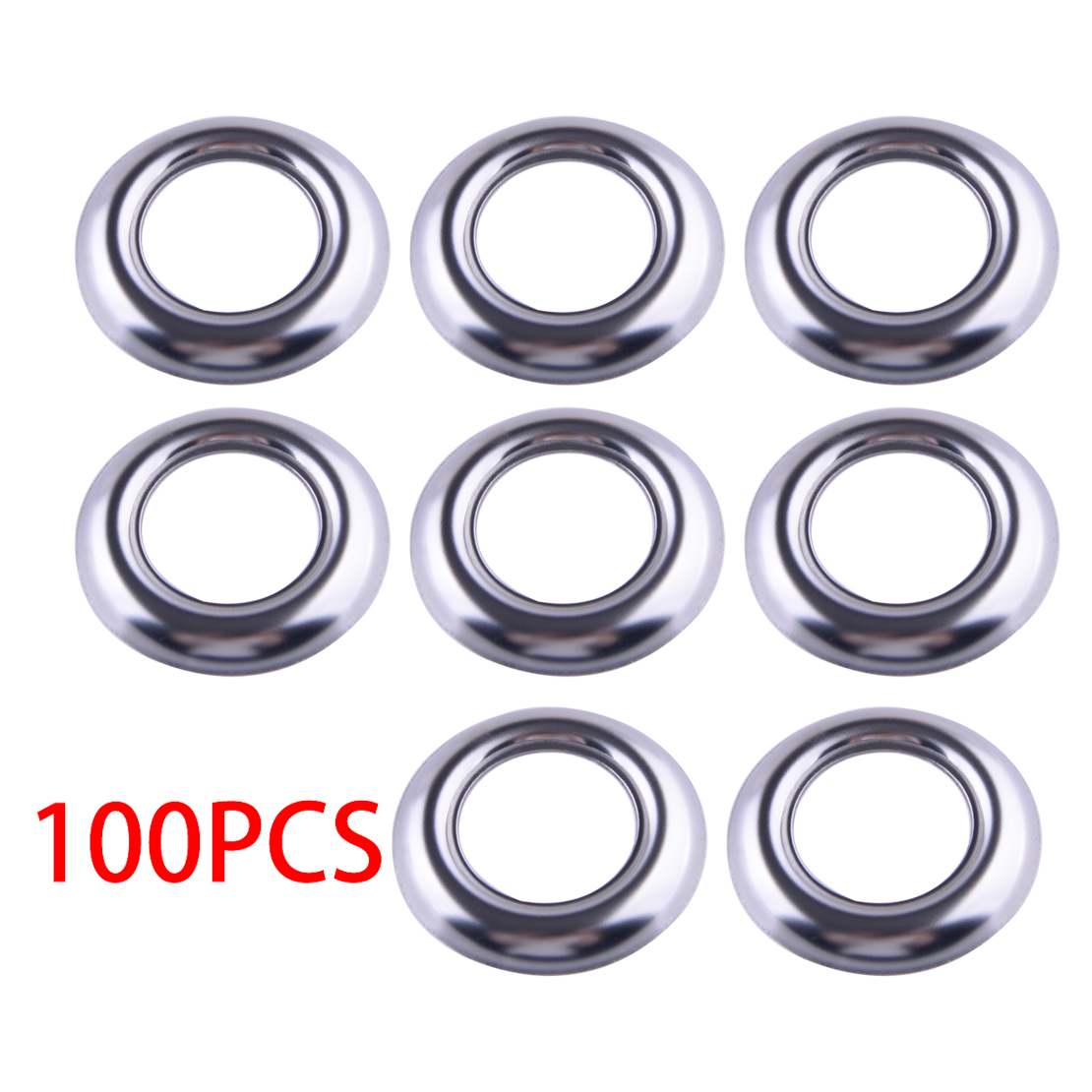 100pc Round Trim Ring Bezel Cover For 3/4" LED Clearance Marker Lights ...