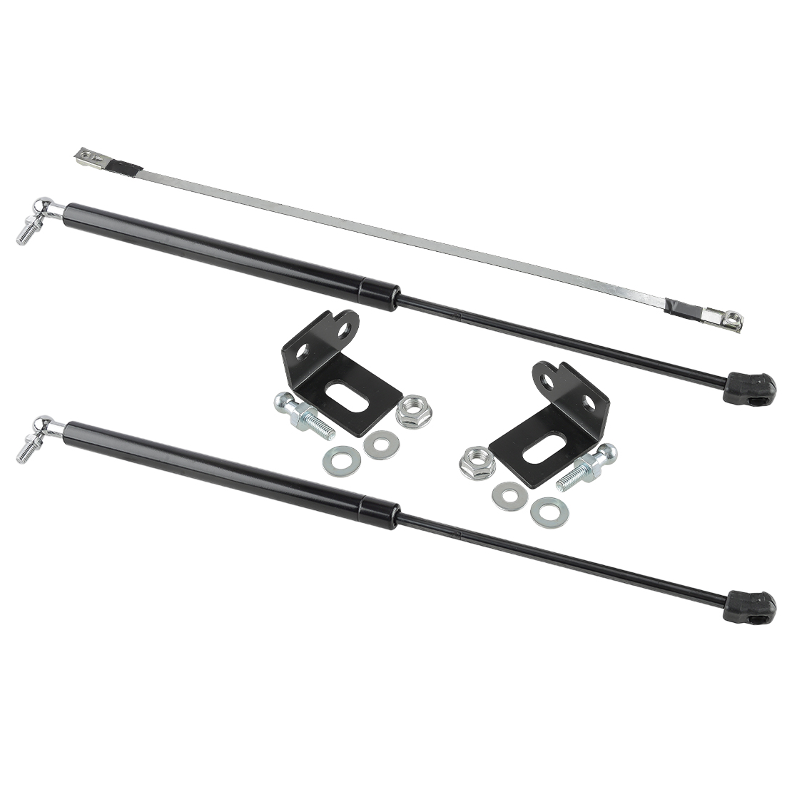 2x Front Bonnet Hood Lift Support Shock Strut Rod Prop Fit For Mazda 6 ...