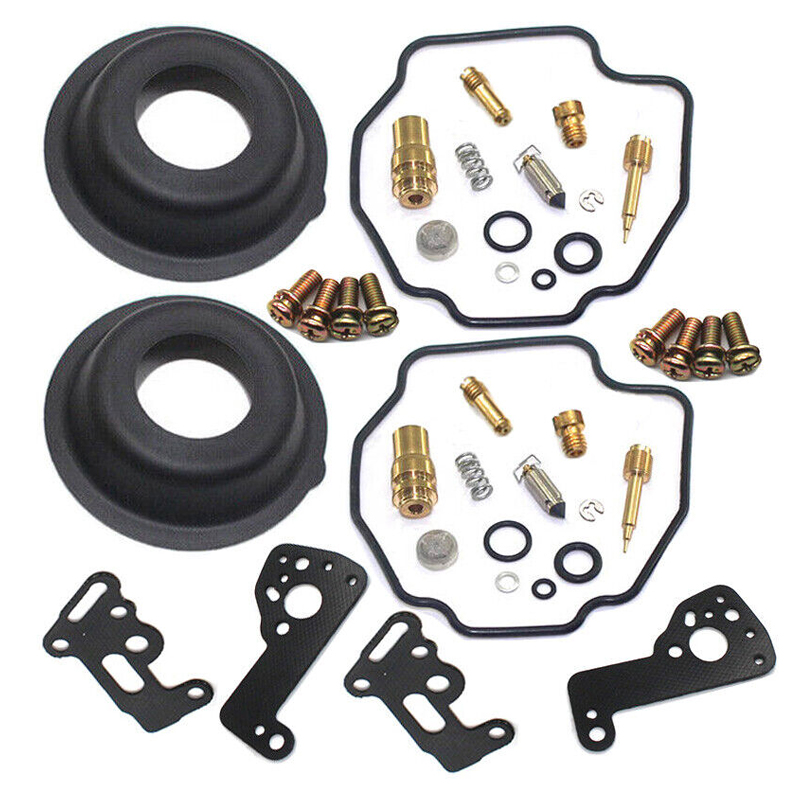 2sets Carburetor Repair Kit w/ Diaphragm Fit for Yamaha XV535 XV500 ...