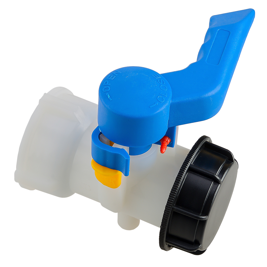 62mm IBC Tote Tank Butterfly Connection Valve Tap Outlet Drain Adapter ...